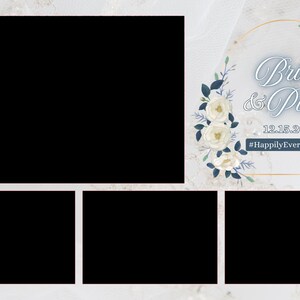 Photo Booth Design Templates, Simple Elegant - Etsy