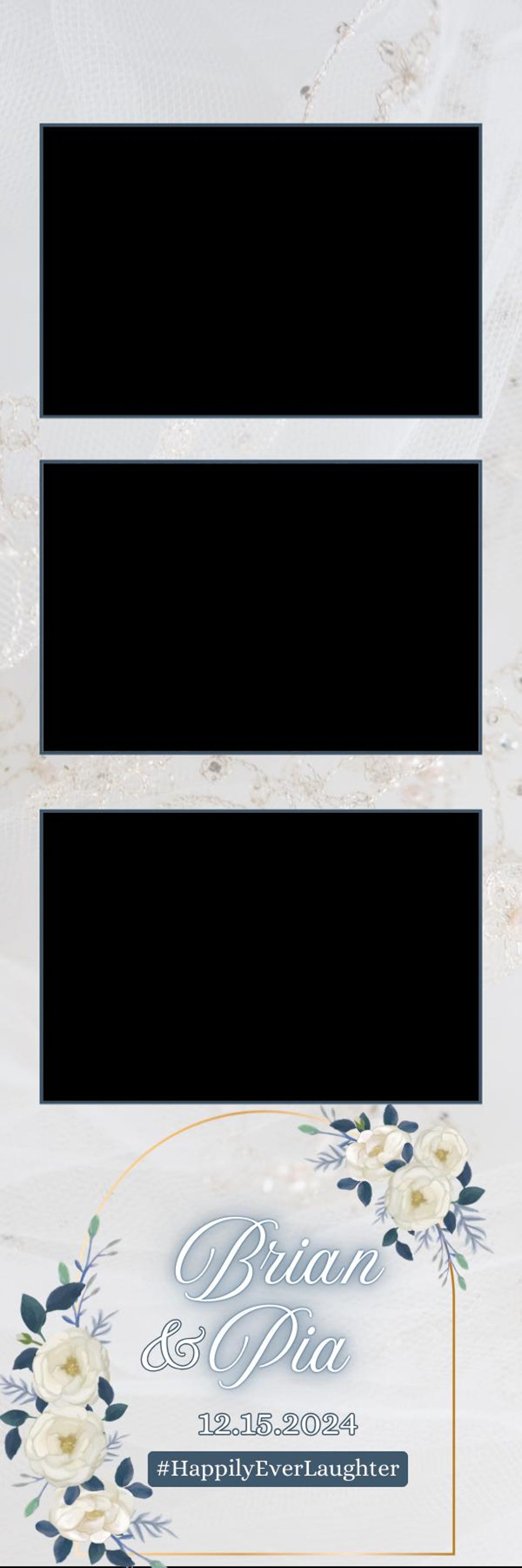 Photo Booth Design Templates, Simple Elegant - Etsy