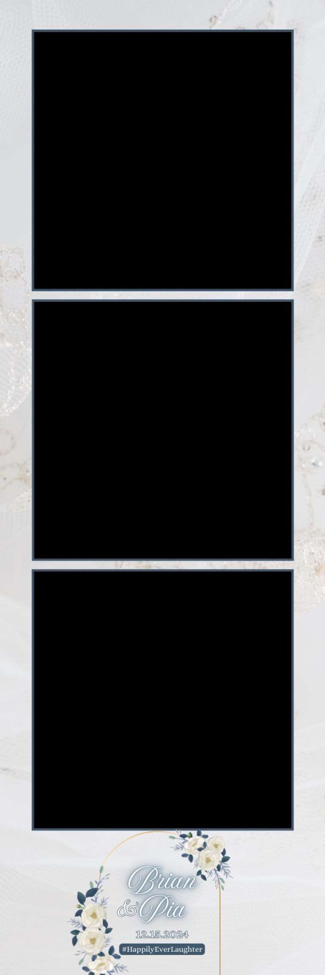 Photo Booth Design Templates, Simple Elegant - Etsy