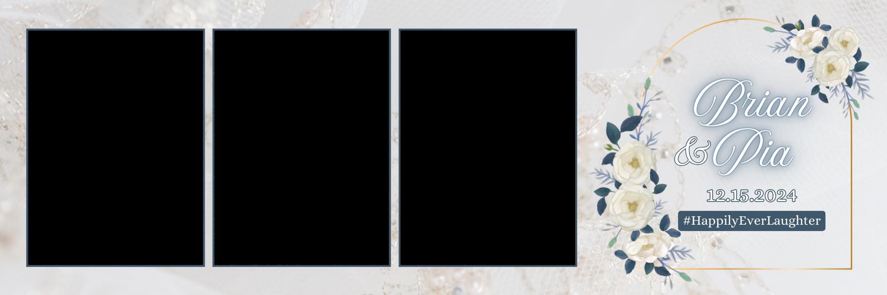 Photo Booth Design Templates, Simple Elegant - Etsy