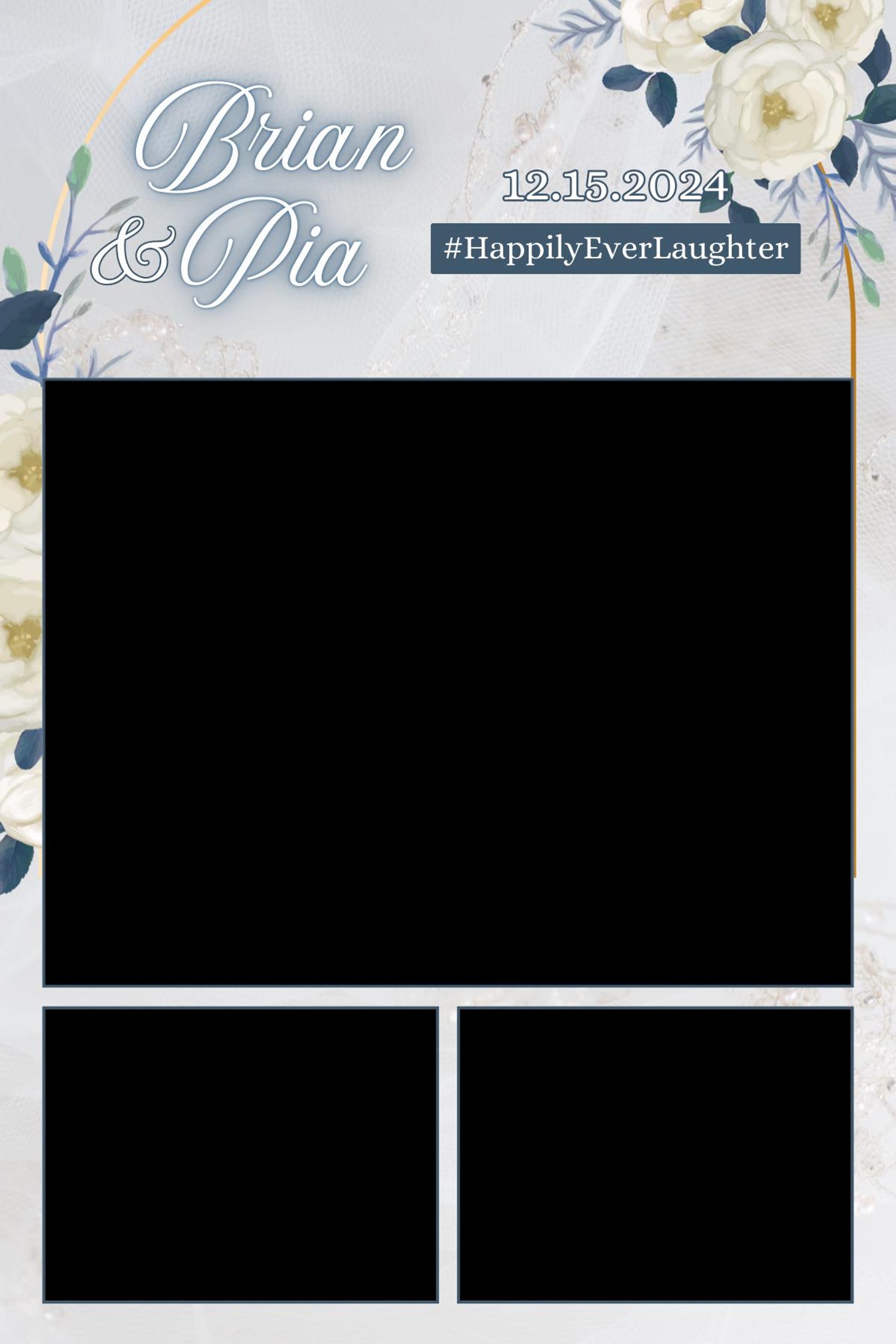 Photo Booth Design Templates, Simple Elegant - Etsy