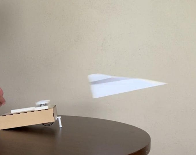 DIY Paper Airplane Launcher Kit: STEM Science Toy, Engineering Project ...