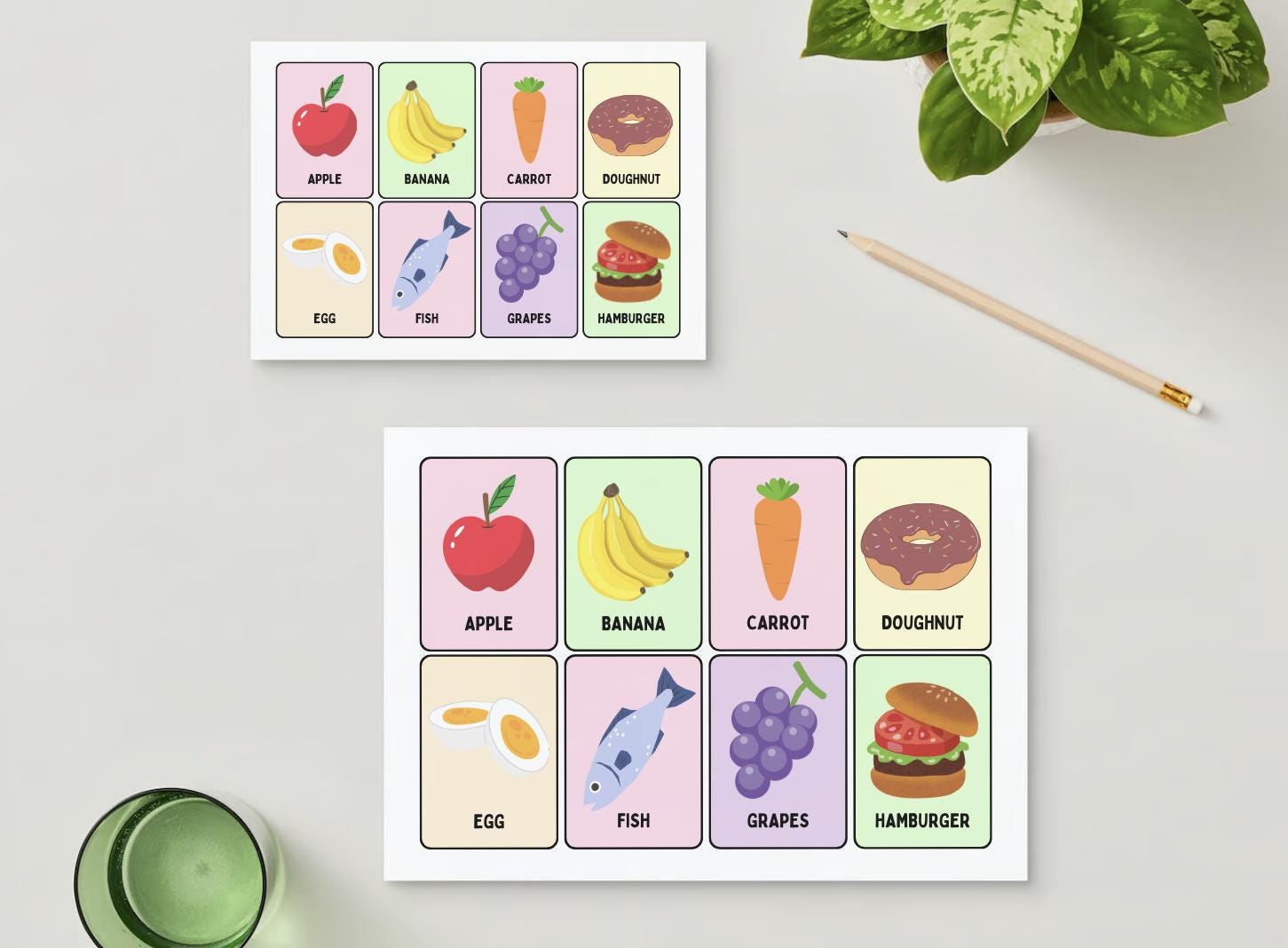 Alphabet Flash Cards (ESL & Young Learners) - Etsy
