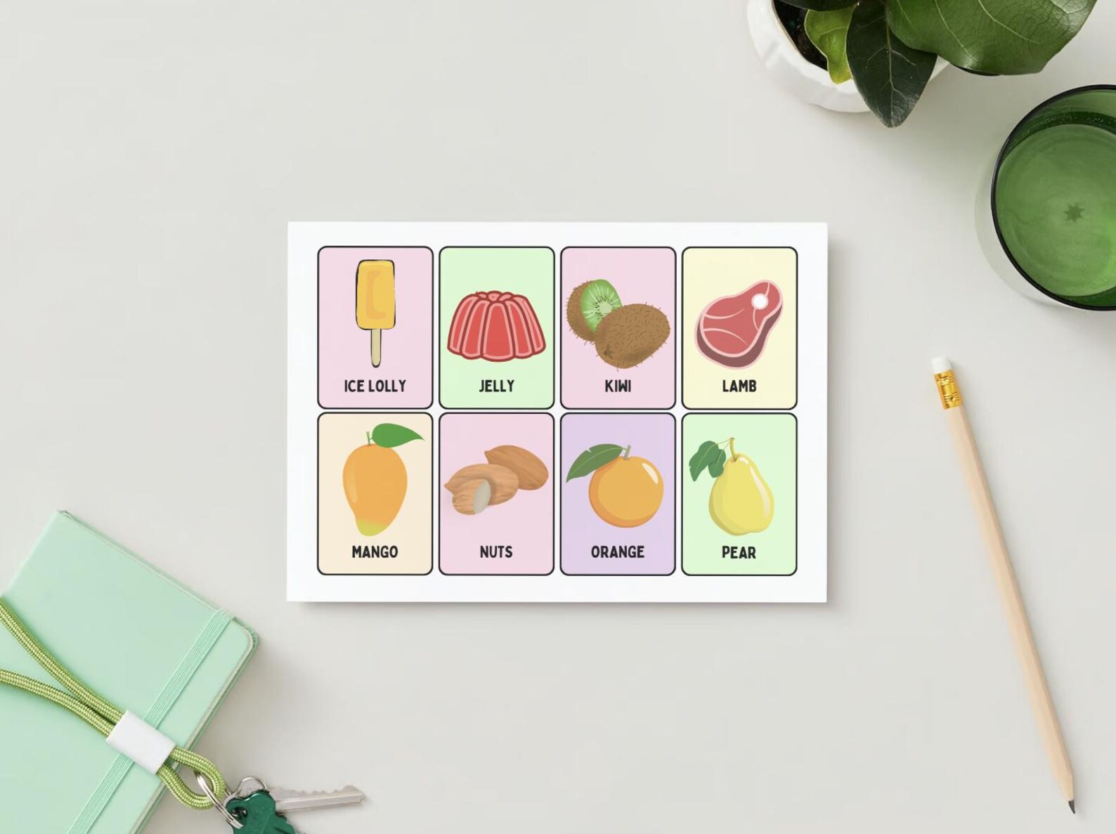 Alphabet Flash Cards (ESL & Young Learners) - Etsy