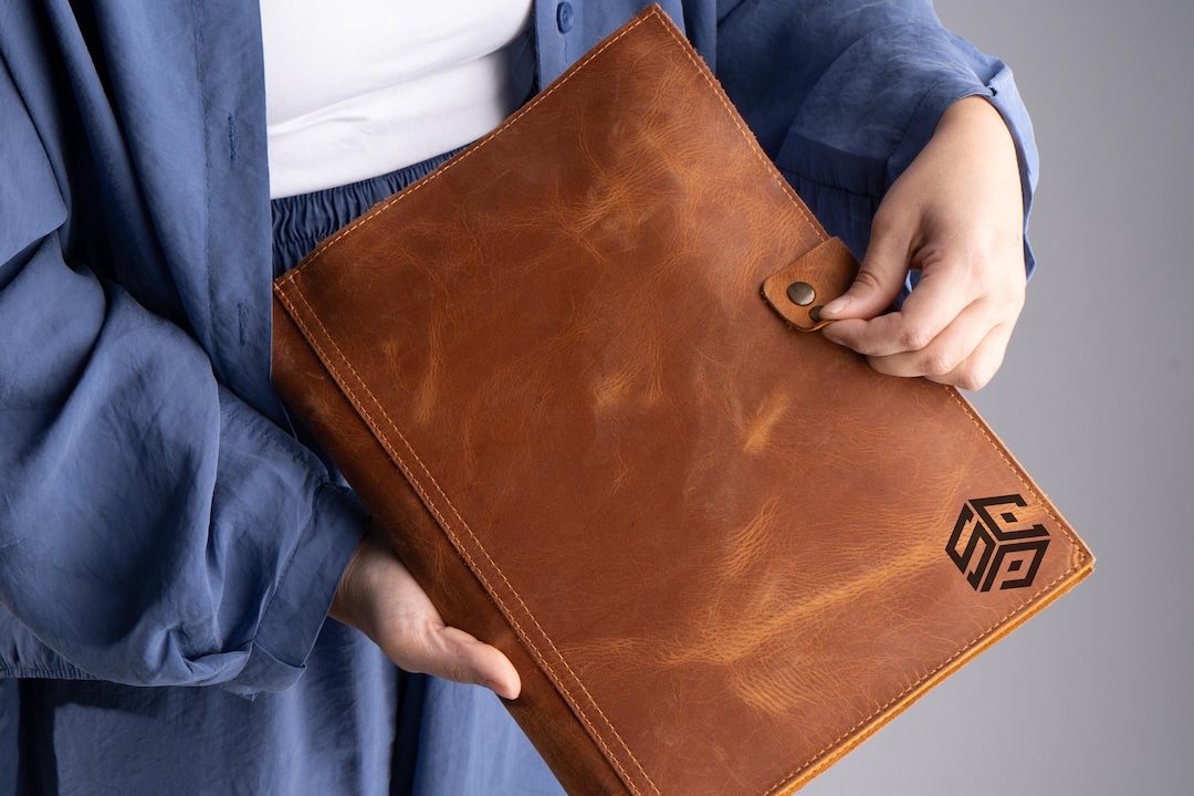 Leather Executive Portfolio Organizer, Christmas Gifts for Him ...