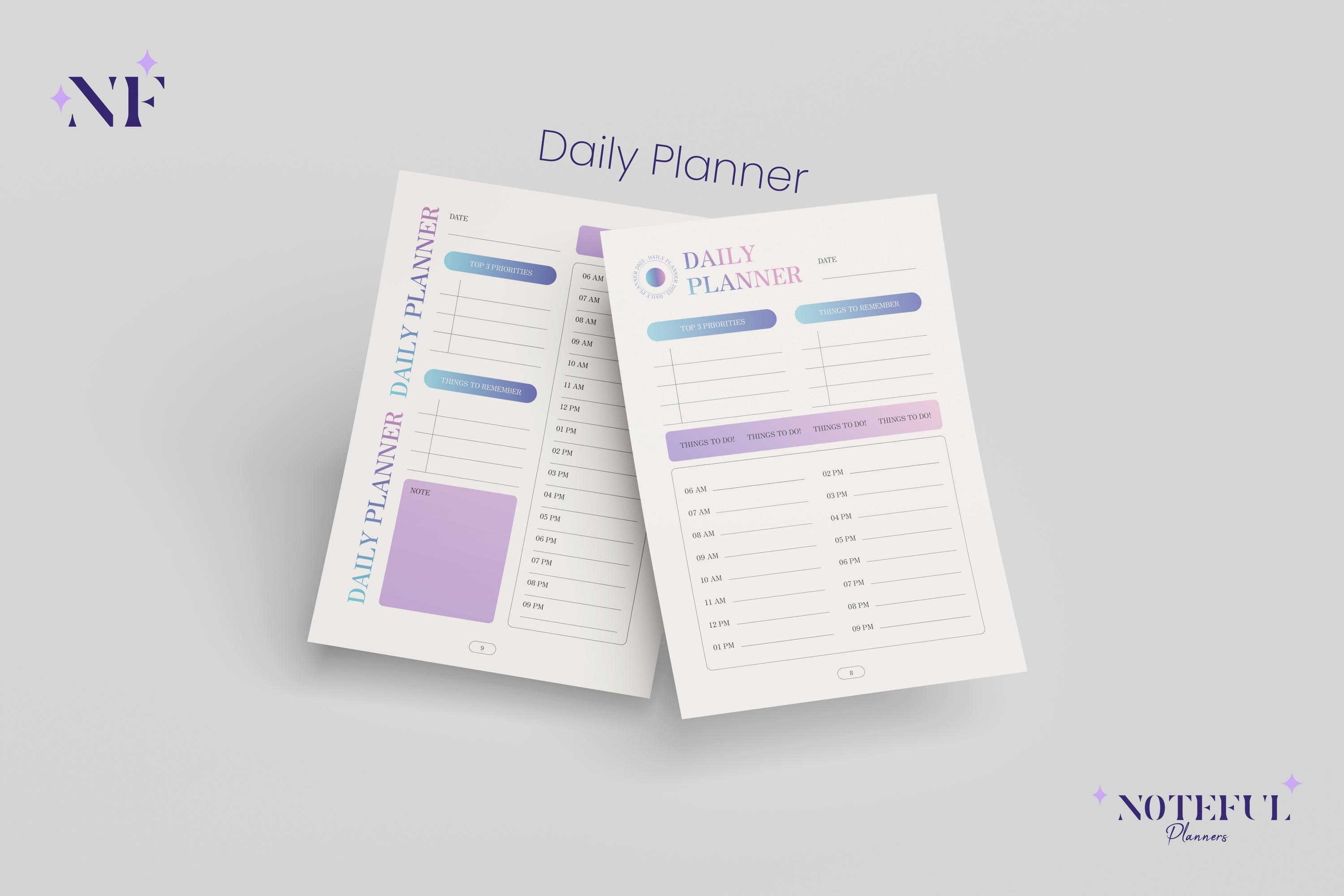 2025 Printable Digital Planner Daily, Weekly & Monthly Planner ...
