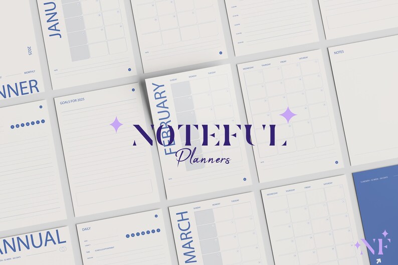 Undated Planner Weekly And Monthly Daily Weekly Monthly Cleaning