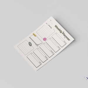 Printable 2025 Daily Weekly Planner Customizable Layouts Minimalist ...
