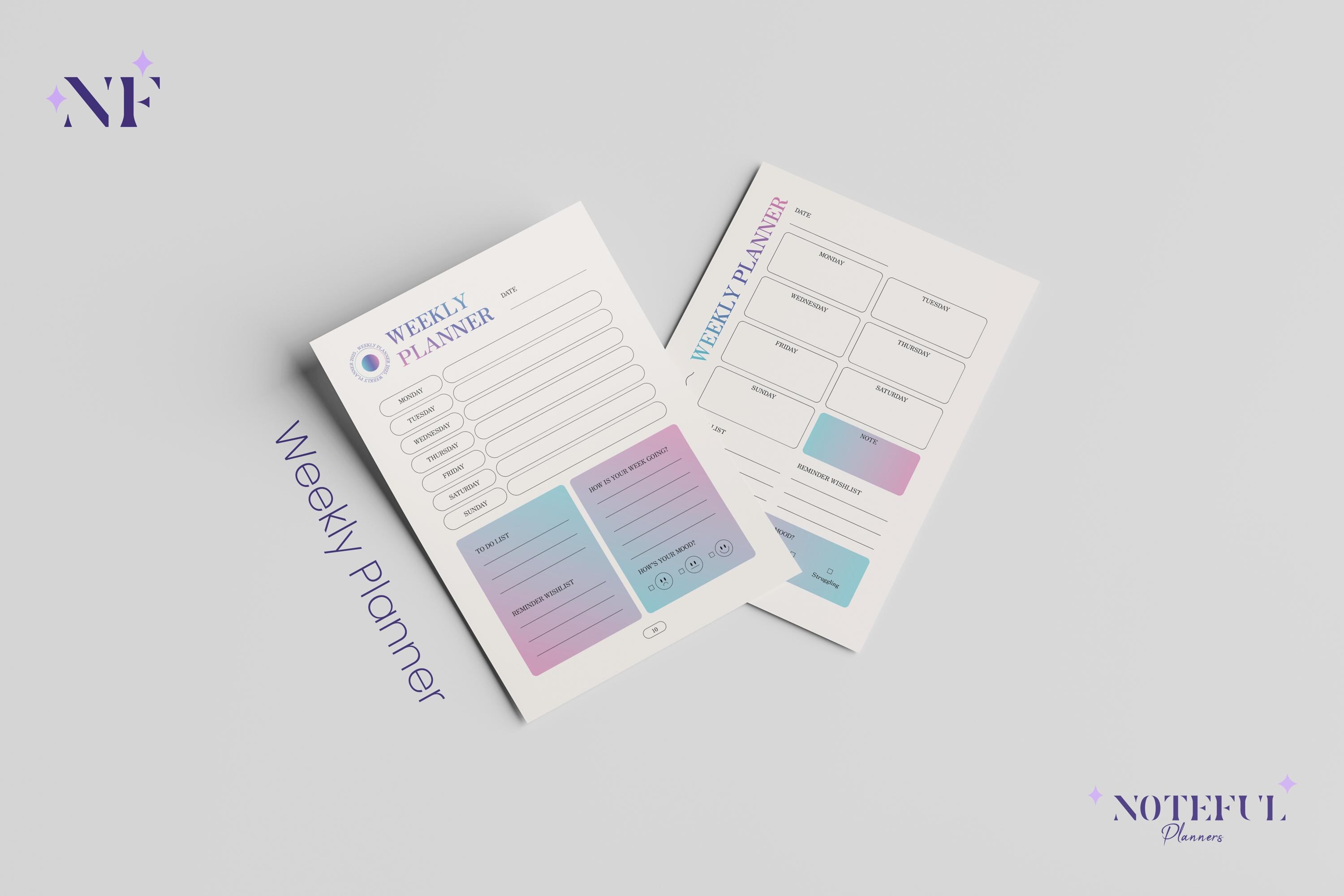 2025 Printable Digital Planner Daily, Weekly & Monthly Planner ...