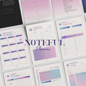 2025 Printable Digital Planner Daily, Weekly & Monthly Planner ...