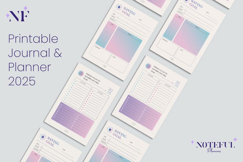 2025 Printable Digital Planner Daily, Weekly & Monthly Planner ...
