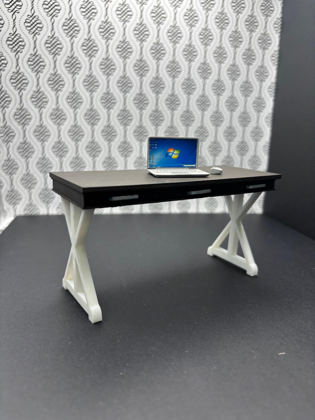 1/12 Scale Desk Kit - Etsy