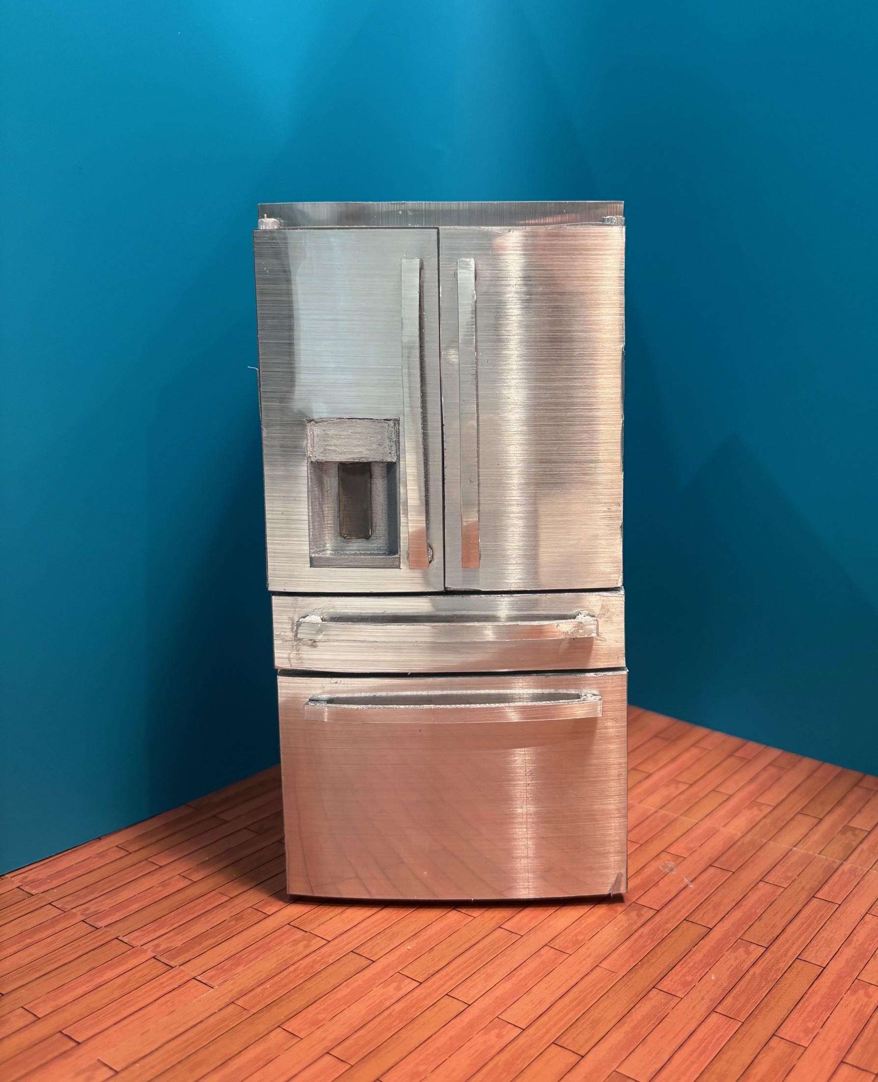 Miniature Fridge 1/12 Scale - Etsy