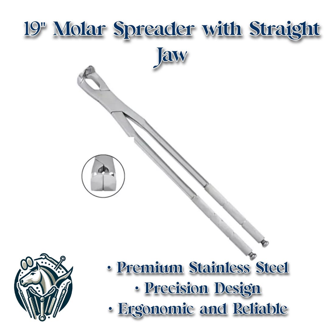 19'' Molar Spreader With Straight Jaw Durable Equine Dental Tool - Etsy