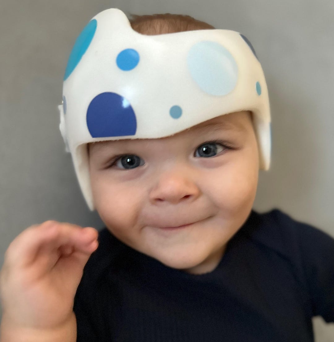 Blue Polka Dot Cranial Helmet Stickers Decals - Vinyl X2 Sheets - Etsy