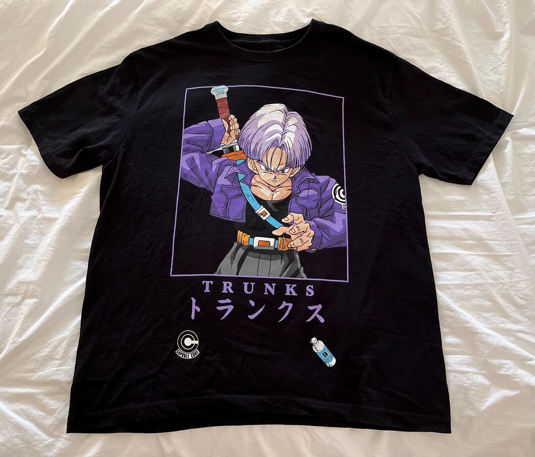 Vintage Trunks Dragon Ball Z Oversized Tee - Etsy