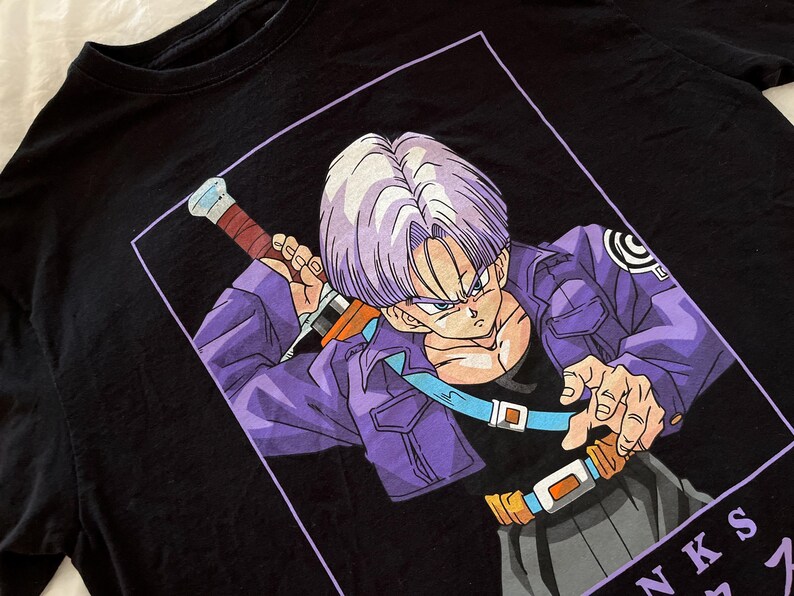 Vintage Trunks Dragon Ball Z Oversized Tee - Etsy