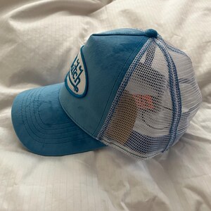 Baby Blue Velvet Von Dutch Trucker Hat - Etsy