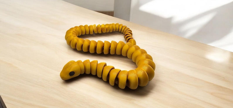 Articulated Snake Fidget Toy - Etsy