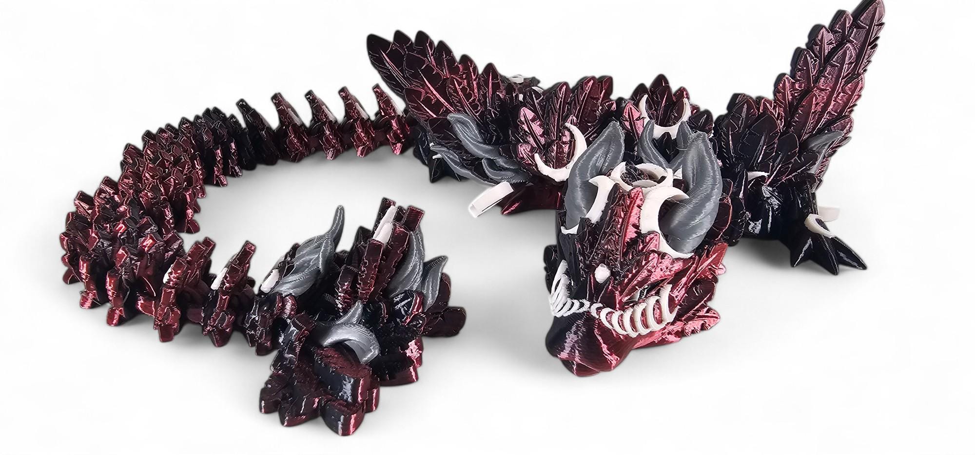 Lunar Dragon Articulated Toy 24.5" - Etsy