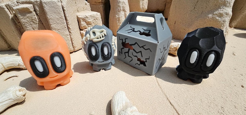 Blob Rocks – 3D Printed – Retro 70s Pet Rock Revival – Cute & Quirky ...