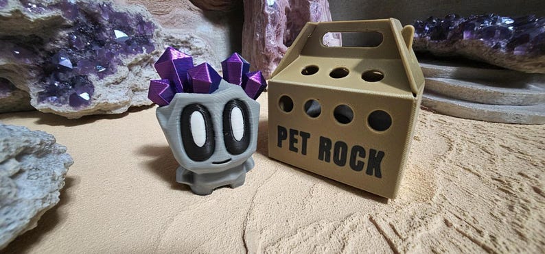 Blob Rocks – 3D Printed – Retro 70s Pet Rock Revival – Cute & Quirky ...