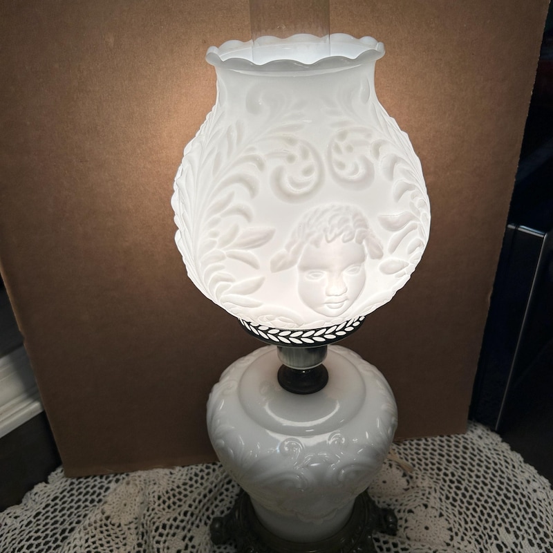 Double Globe Lamp Antique - Etsy