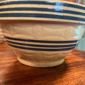 Vintage Yellow Ware Stone Mixing Bowl 7.5 w. - Etsy