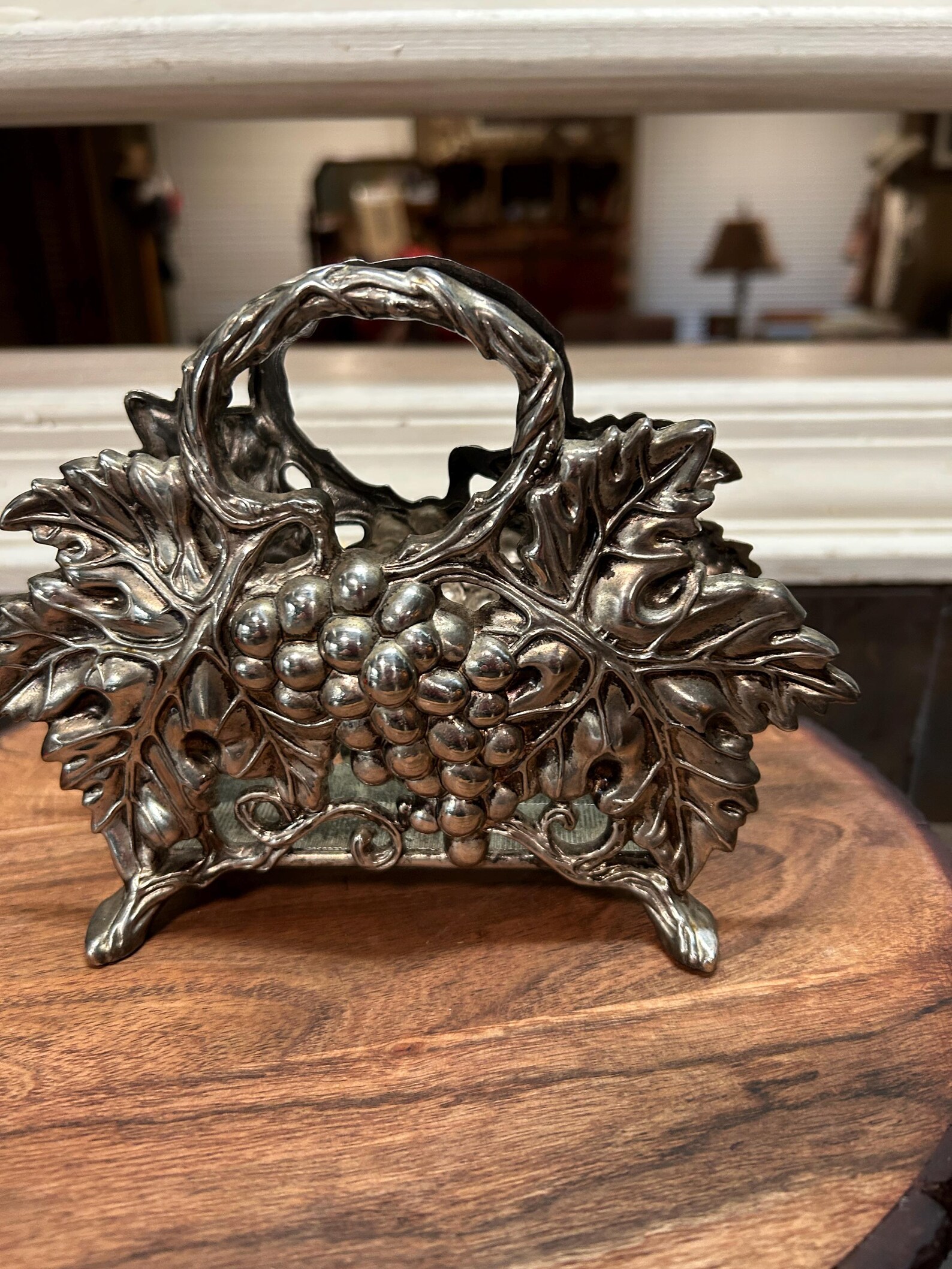 Vintage Godinger 1994 Silver Napkin or Letter Holder. Grape Cluster - Etsy