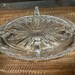 Vintage Frosted Lead Cut Crystal Serving Bowl - Etsy
