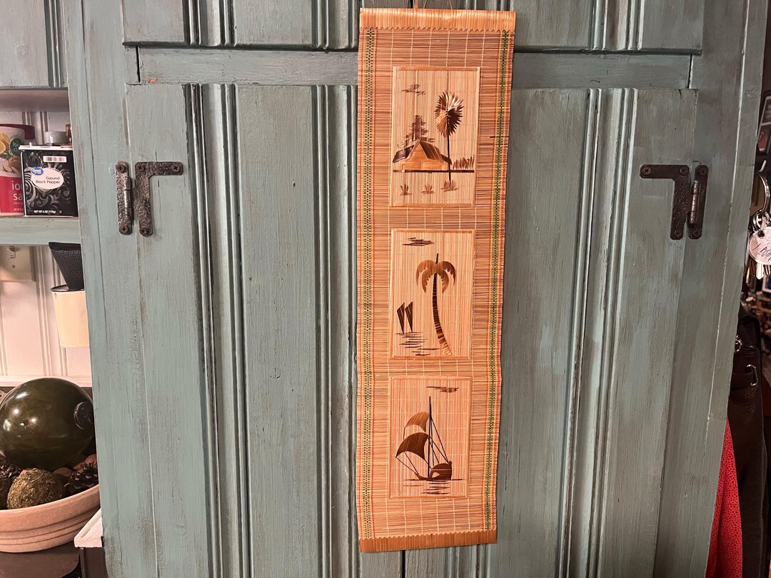Chinese Bamboo Scroll. 6"x 23" - Etsy