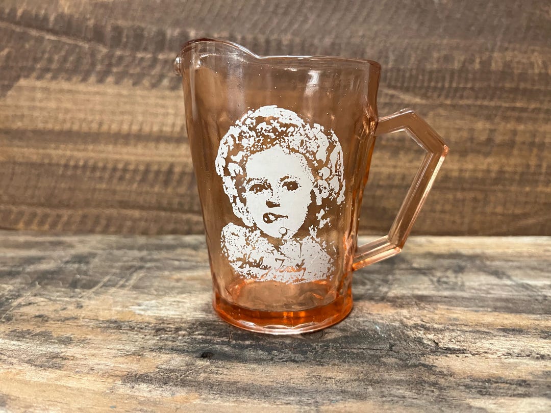 Vintage Shirley Temple Atlas Hazel Small Pitcher. 4" Tall - Etsy