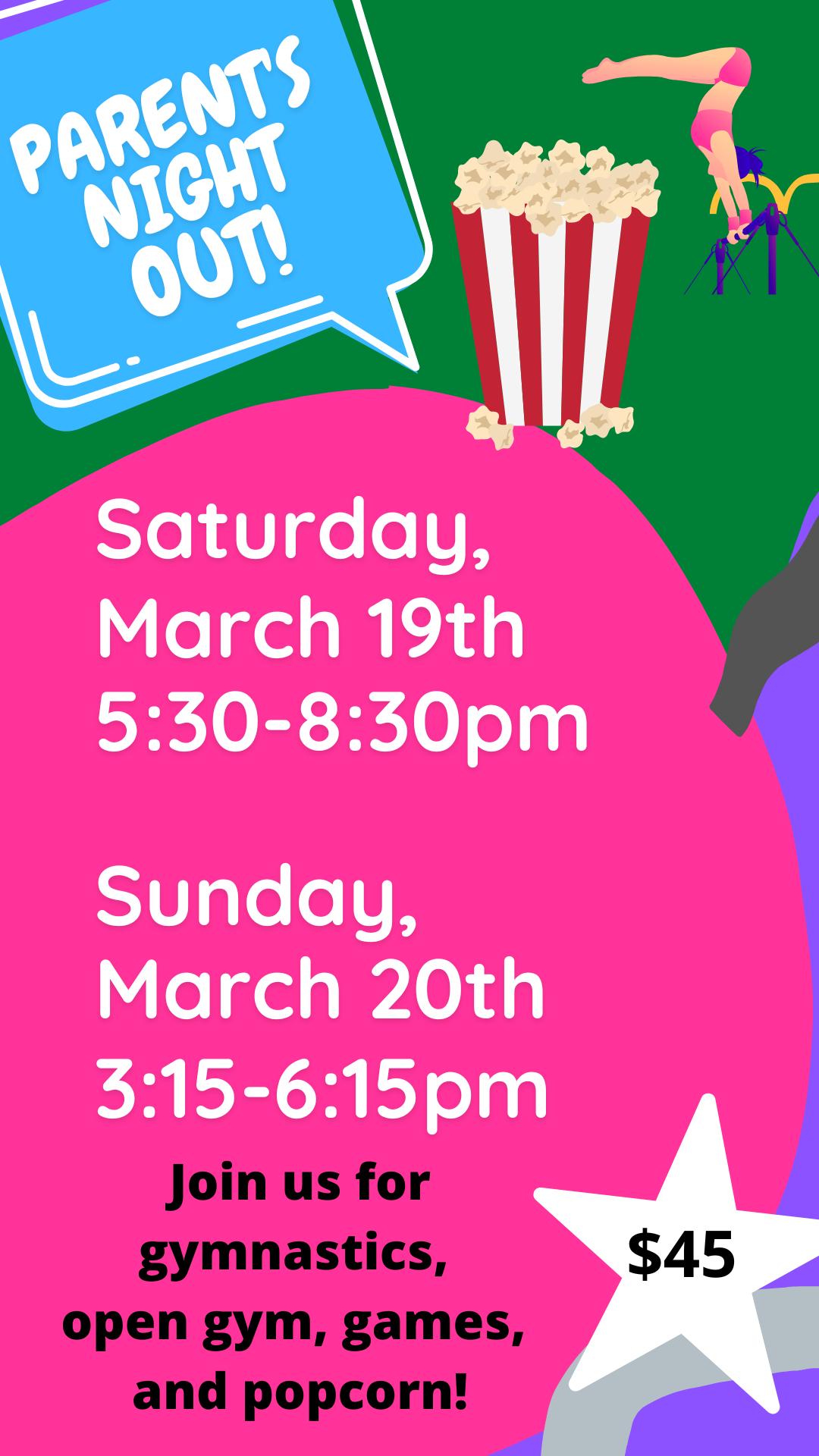 Editable Parents' Night Out Flyer – Customizable for Any Kids Event! - Etsy