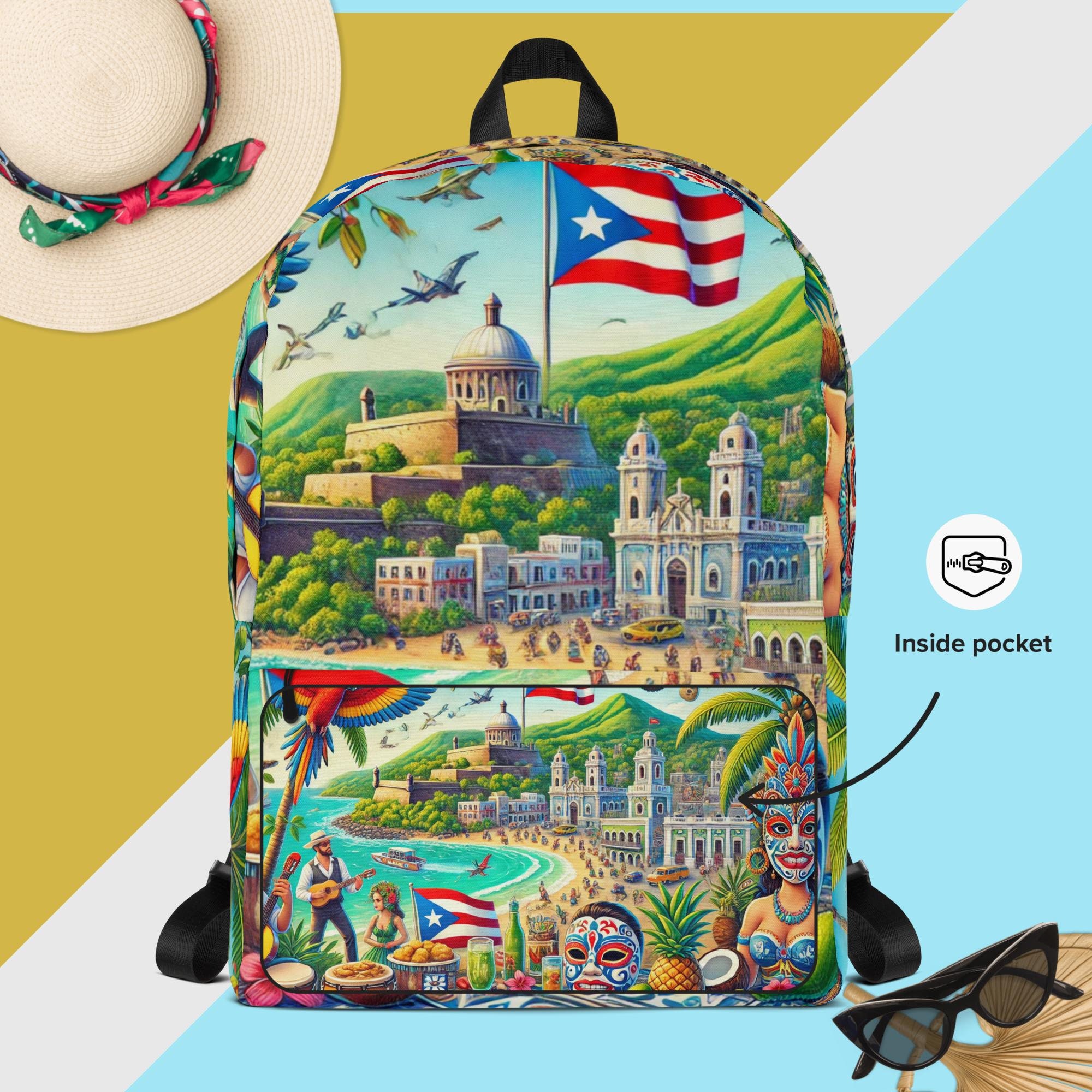 Puerto Rico Backpack - Etsy