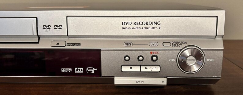 Panasonic DVD/VHS Combo Player Recorder Model DMR-ES40V With Remote - Etsy