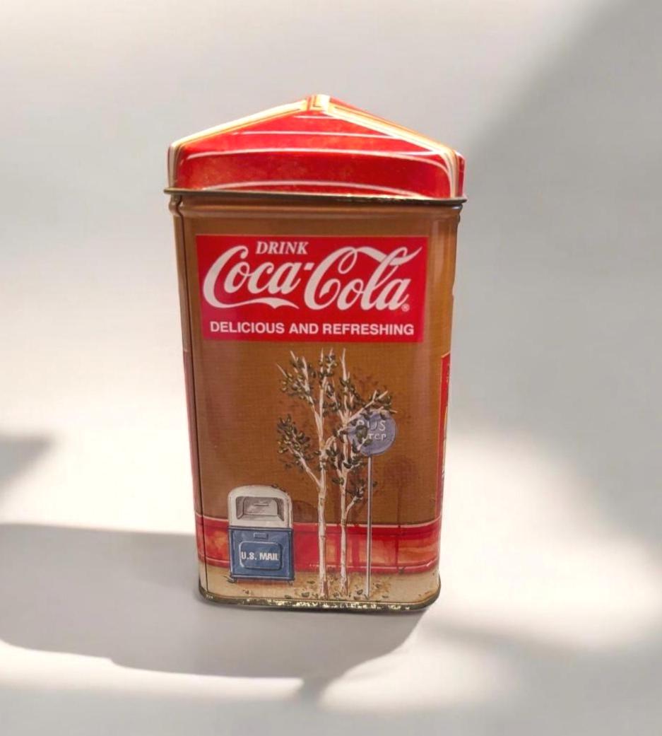 Vintage Metal Coca-cola Pharmacy Money Coin Bank With Lock & Key - Etsy