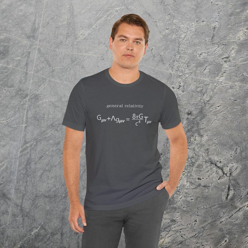 General Relativity Tshirt Einstein Field Equation 2 Nerd Geek Physics ...