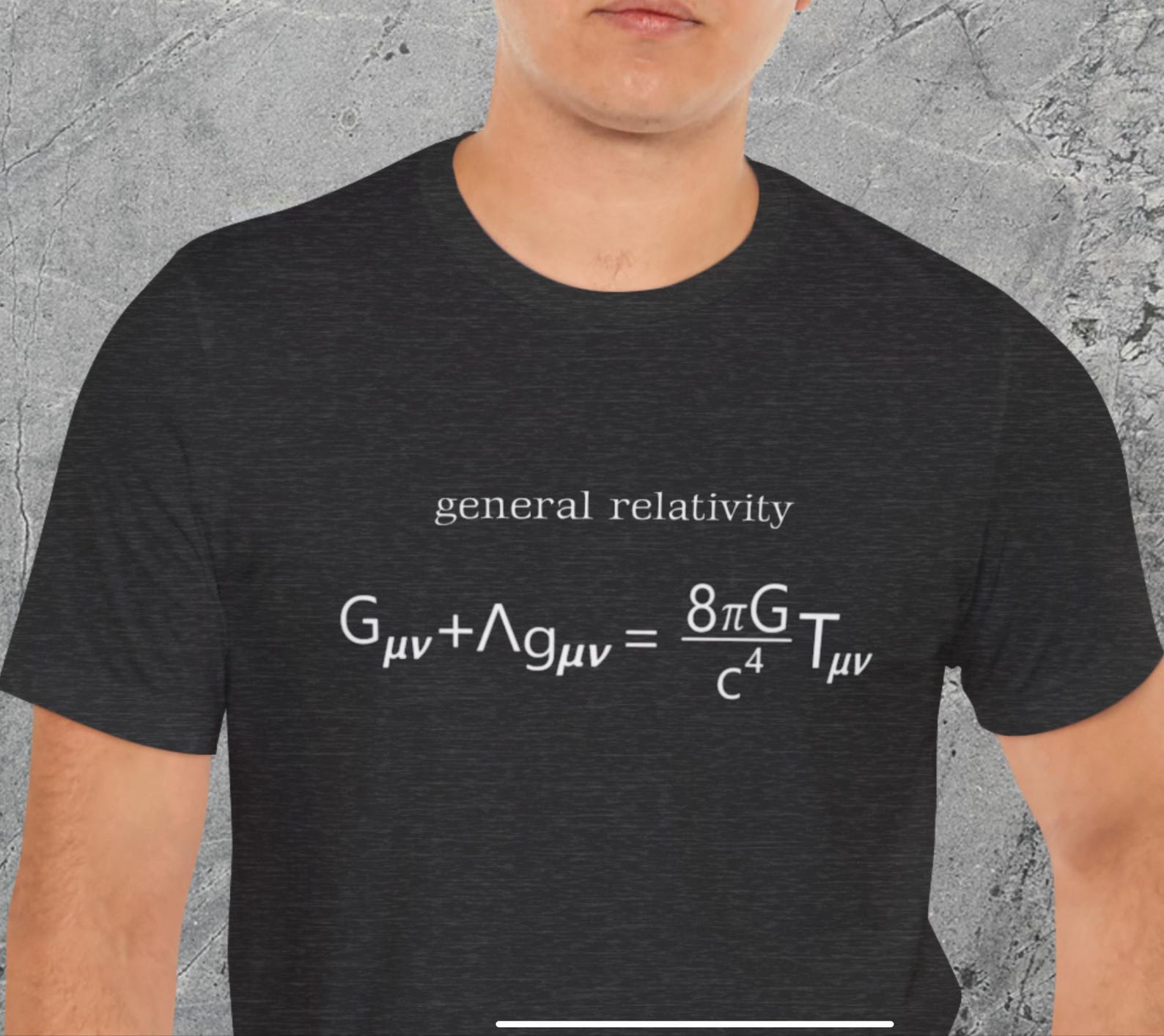 General Relativity Tshirt Einstein Field Equation 2 Nerd Geek Physics ...