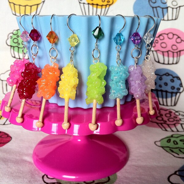 Miniature Candy Earrings - Etsy