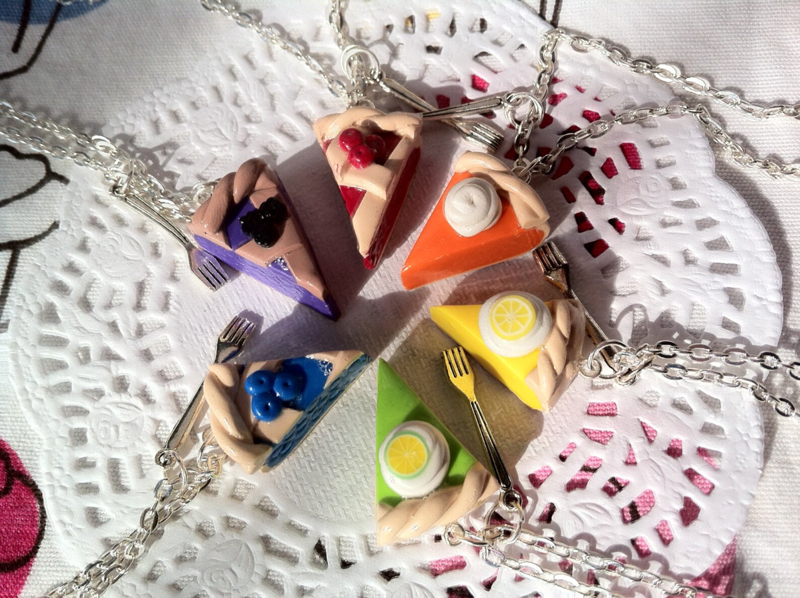 Pie Slice Necklace - Etsy