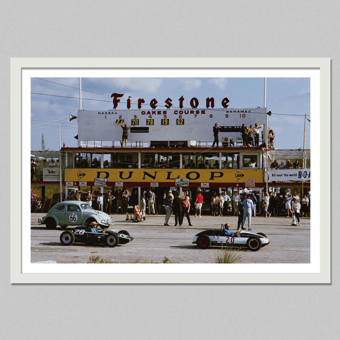 Nassau Speed Week Slim Aaarons Wall Art , Slim Aarons Print , Slim ...