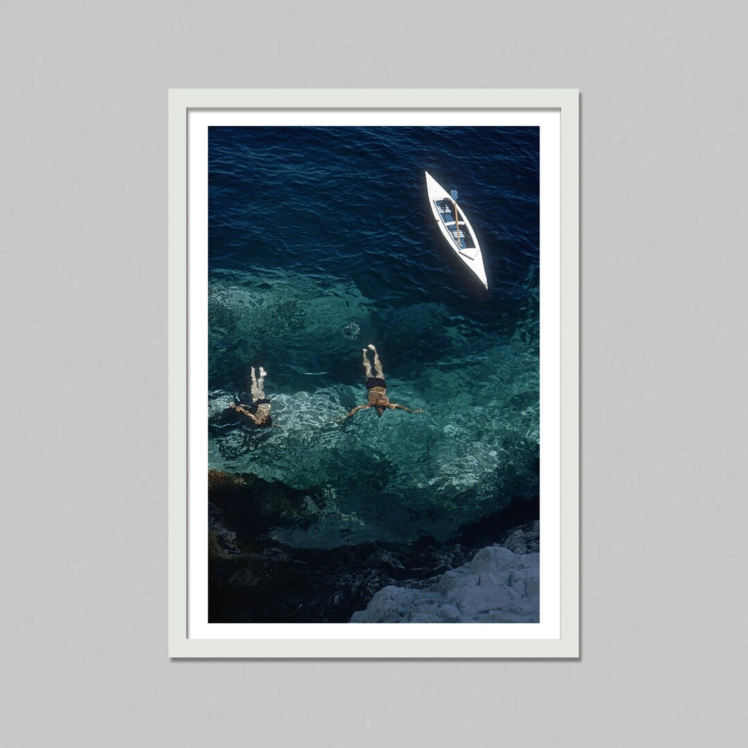 Capri Holiday Slim Aaarons Wall Art , Slim Aarons Print , Slim Aarons ...