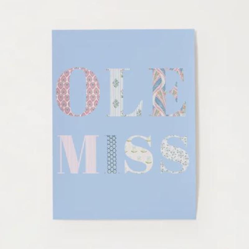 Ole Miss Preppy Prints - Etsy