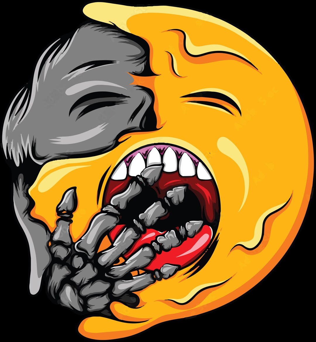 2 Smile Emoji and Kobe Bryant Basketball Poster Svg, Smile Emoji Png ...