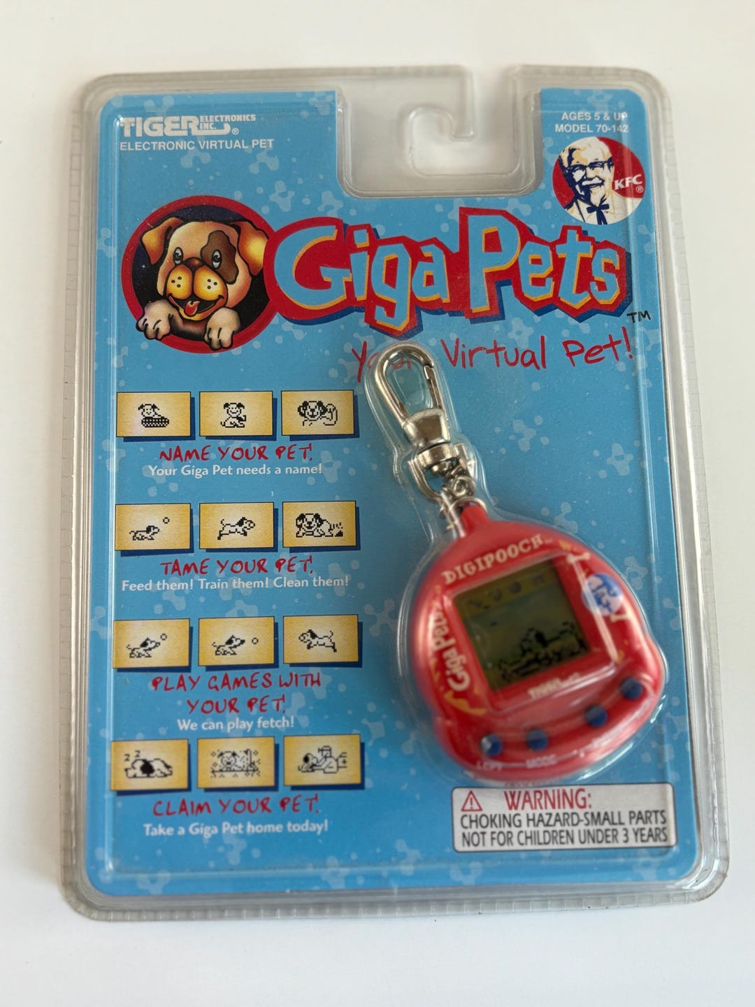 1997 Vintage Giga Pet Dog in Original Packaging With KFC Logo, Rare ...