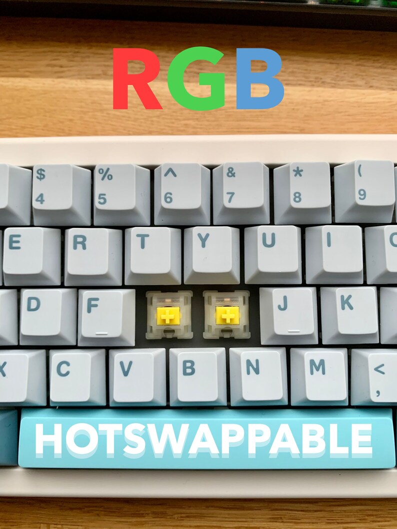 Custom Modified GMK 67 Mechanical Keyboard Ergonomic Wireless Keyboard ...