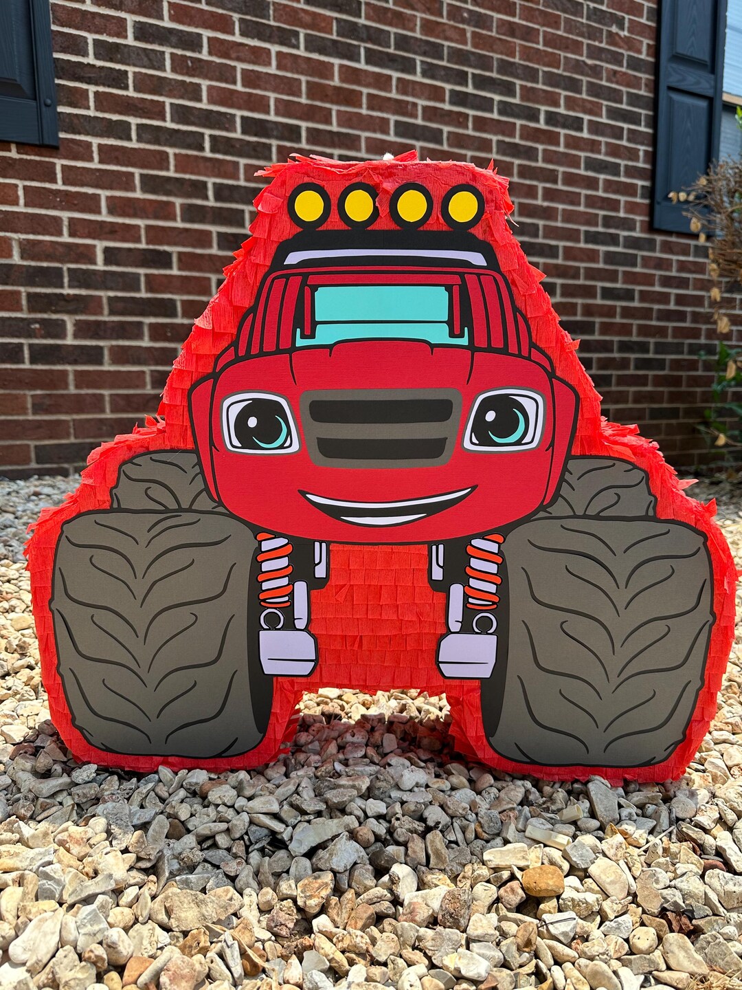 Blaze Monster Truck Inspired Personalized Piñata - Etsy