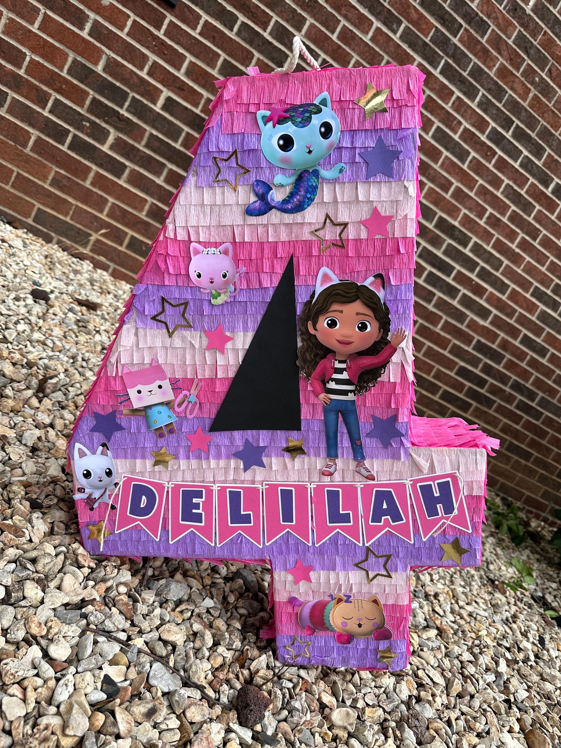 Gabby’s Dollhouse Number Inspired Personalized Piñata - Etsy