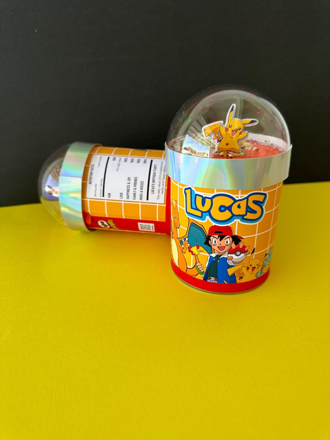 Pokémon Pikachu Inspired Personalized Pringles - Etsy