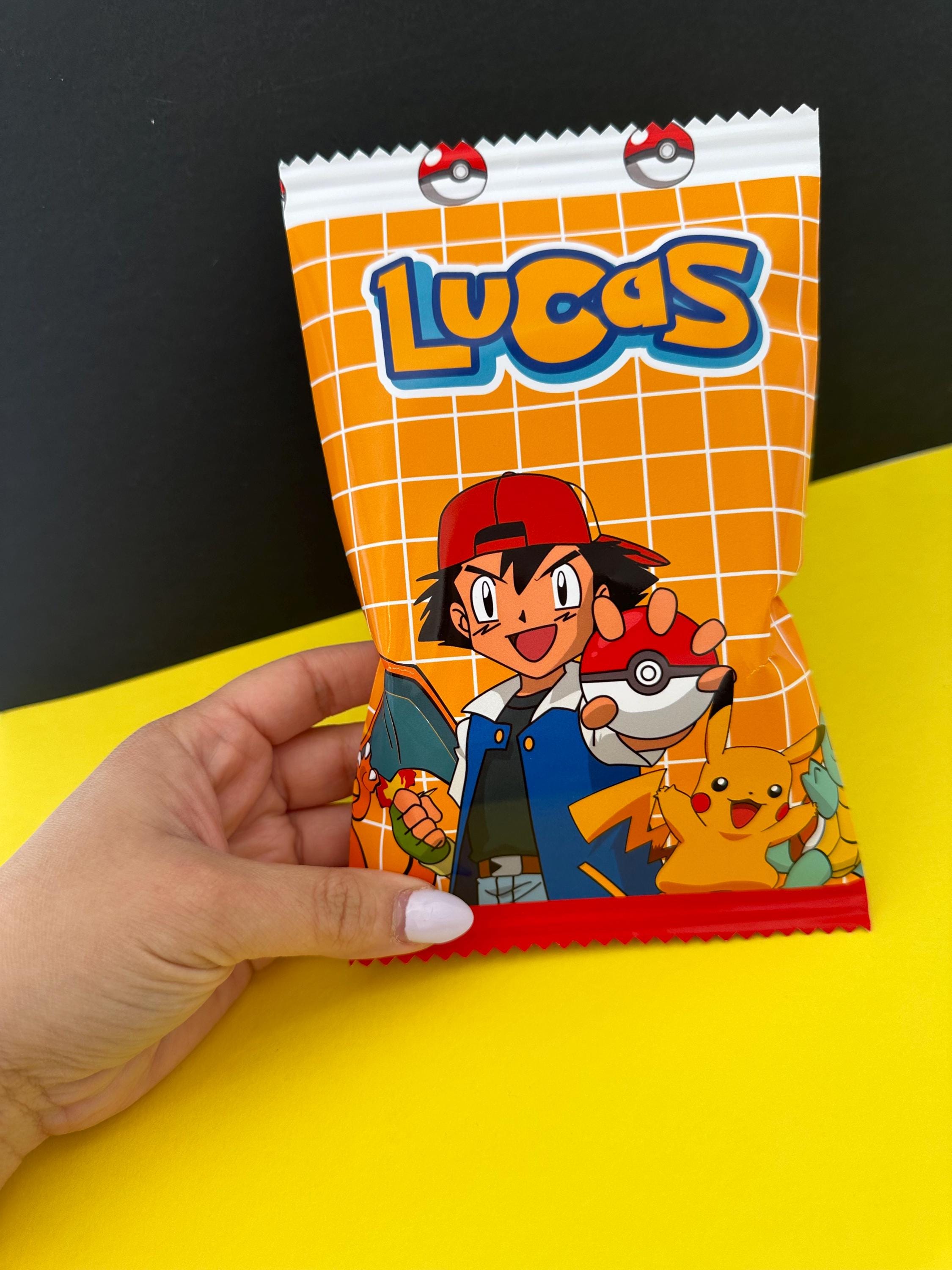 Pokémon Pikachu Inspired Personalized Party Chip Bag - Etsy
